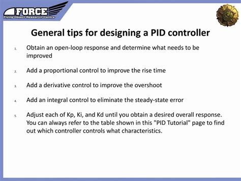 PPT PID CONTROLLER PowerPoint Presentation Free Download ID