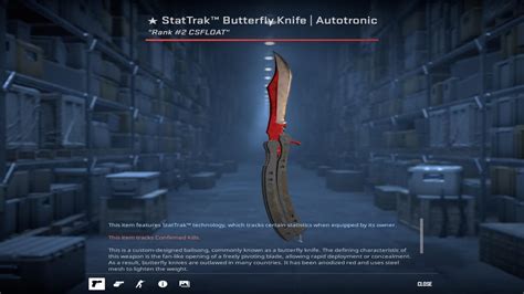 2 Stattrak Highest Float Rohnepixel