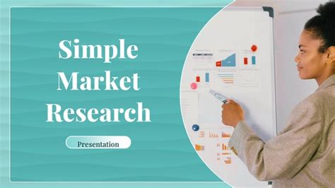 简单的市场研究幻灯片ppt 会员免费下载 Ppter吧