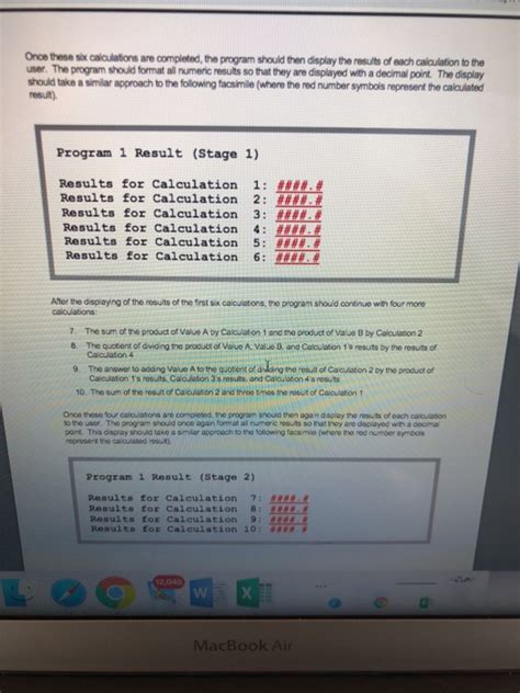 Solved You Are To Write A Program That Takes Inputs From A Chegg Com