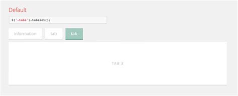 jqueryプラグインでタブ機能が実装できる「tabslet」 bl6 jp
