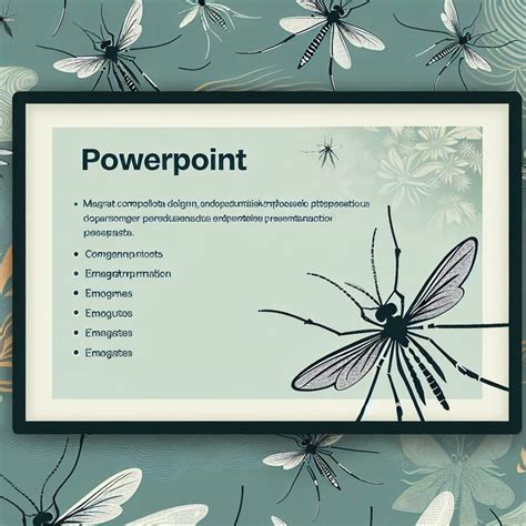 Professional Mosquito Powerpoint Background Design Ai Art Generator Easy Peasy Ai