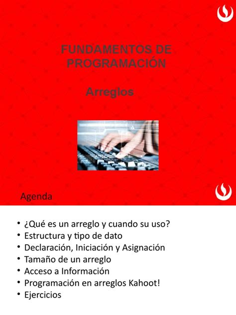 Sesión 5 Arreglos Pdf Tipo De Datos Programación De Computadoras