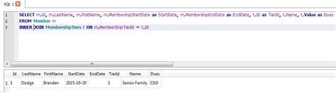 Sqlite Inner Join Query In C Not Returning Any Data Even Though In The