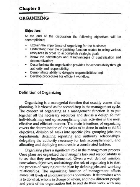Chapter 5 Organizing Pdf