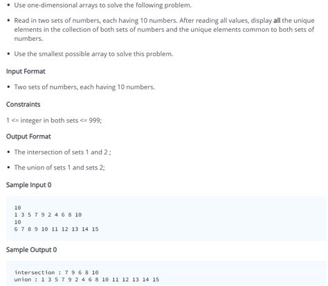 Solved • Use One Dimensional Arrays To Solve The Following