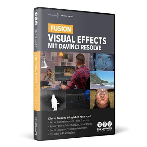 fusion visual effects mit davinci resolve lernkurs günstiger preis