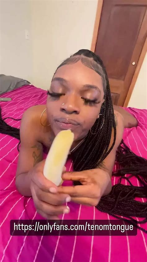 Tenomtongue Sucks On Banana Like A Pro Only Fans Leak Amateur Amateur Porn XHamster