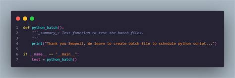 One Line Of Code To Write Batch File For Python Script Modern Way