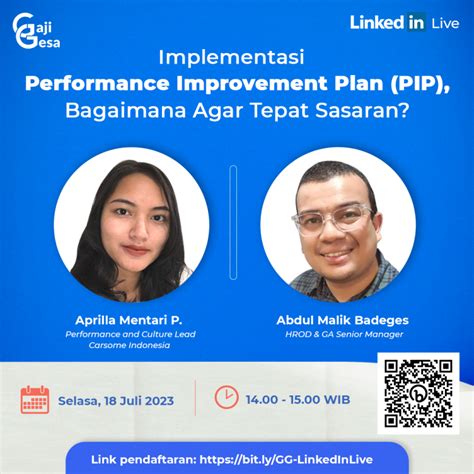 Linkedin Live Implementasi Performance Improvement Plan Pip