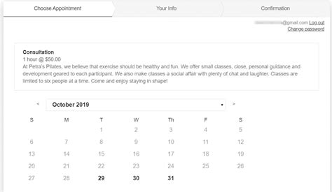 Acuity Scheduling Guide Calendar