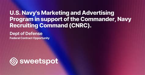 U S Navys Marketing And Advertising Program In Support Of The