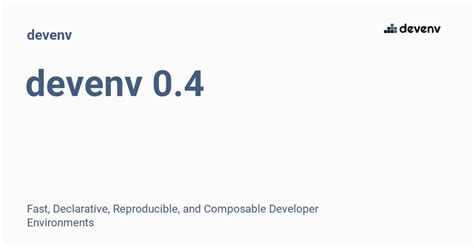 devenv 0 4 r nixos