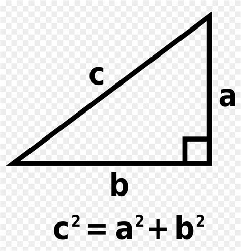 Pythagorean Triangle Big Pythagorean Theorem Clipart Png Download 4671086 PikPng