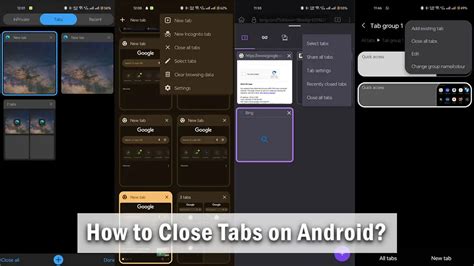 How To Close Tabs On Android MKS