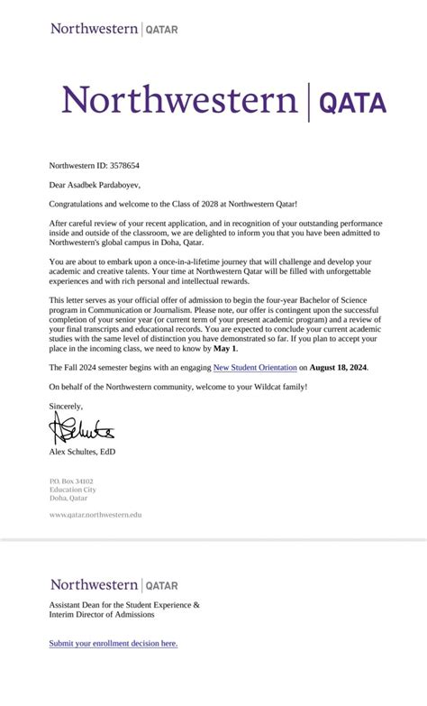 Asadbek Pardaboyev On Linkedin I Am Happy To Share My Nu Q Decision Back In December 15 I Have