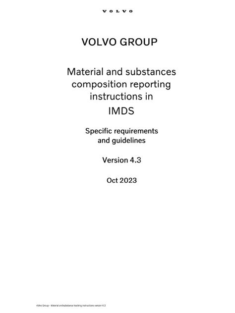 Material Substance Composition Reporting Pdasdasda Pdf