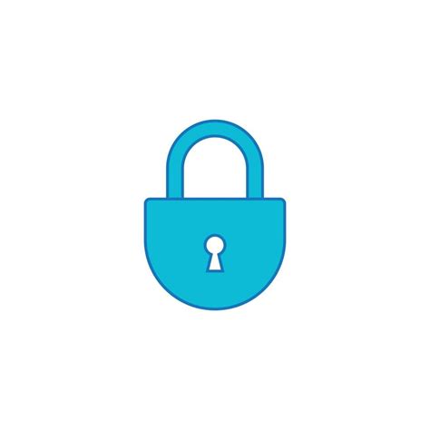 Padlock Logo Icon 18987357 Vector Art At Vecteezy