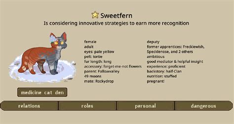 More Pretty Cats Featuring Mossmod Sprites R Clangen