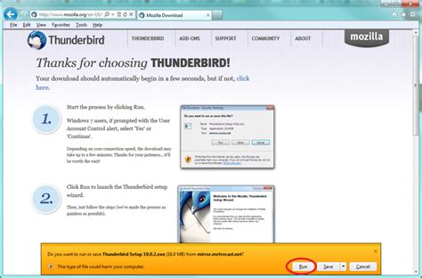 How To Install Thunderbird On My Windows OS