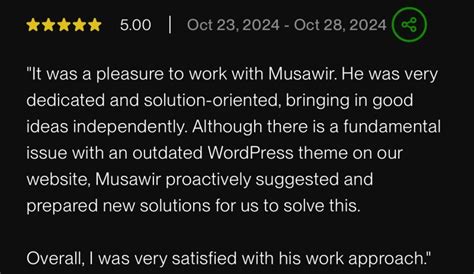 Musawir Raji On Linkedin Proud To Share A Meaningful Client Success