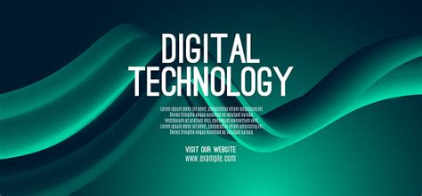 생생한 청록색과 짙은 녹색 톤의 추상적인 흐르는 리본 디자인 브랜딩 Ai 기술 비즈니스 프레젠테이션 또는 디지털 크리에이티브 프로젝트에 적합한 미래형 비주얼 0명에 대한