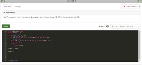 Solved Call Processing S Line Function To Draw A Line Chegg