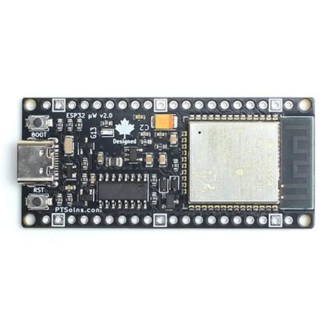Ptsolns Esp32 Microwatt Development Board Microcontroller Robotshop