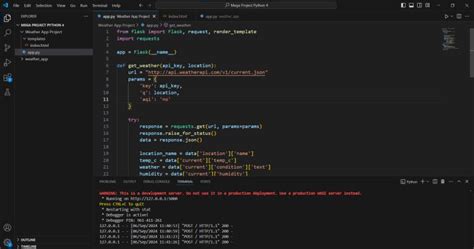 Muhammad Hamza On Linkedin Webdevelopment Flask Python Weatherapp