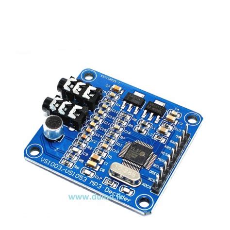 Vs1003b Vs1053 Mp3 Module On Board Recording Function Duinolk The Biggest Arduino Online
