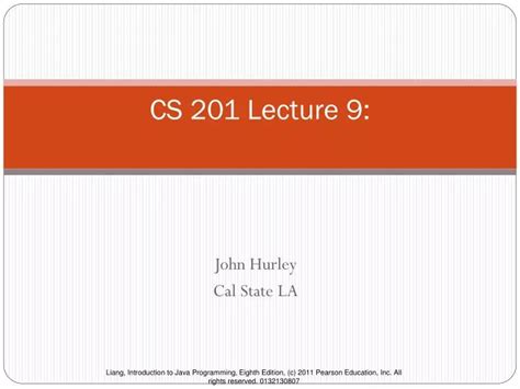 Ppt Cs 201 Lecture 9 Powerpoint Presentation Free Download Id3801090