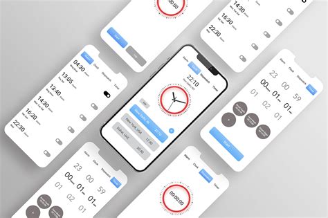 Clock App UI Redesign Behance Clock App UI Redesign Behance