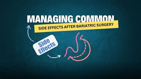 Managing Common Side Effects After Bariatric Surgery Tips And Strategies