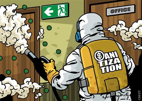 Sanitization Cartoon Movement