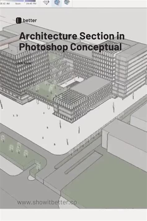 Architecture Section In Photoshop Conceptual Artofit