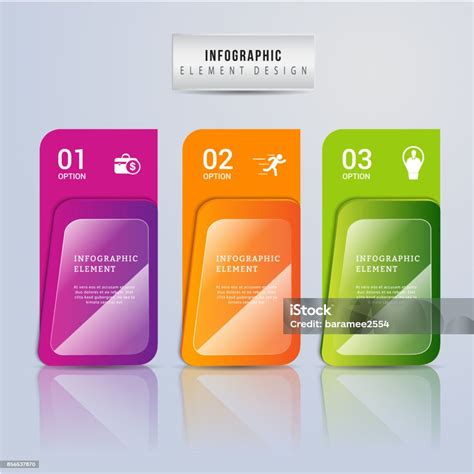 추상적인 현대 Infographic 디자인 서식 파일입니다 벡터 일러스트입니다 0명에 대한 스톡 벡터 아트 및 기타 이미지 0명 3차원 형태 교육 Istock