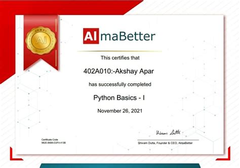 Akshay Apar On Linkedin Python Basics 01
