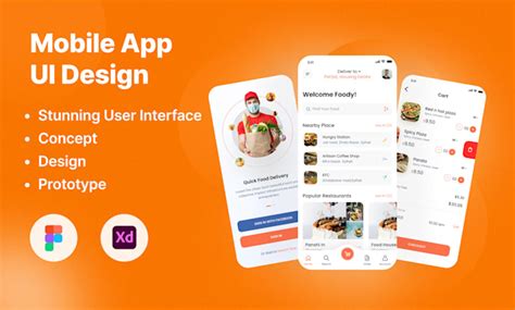 Mobile App Ui Ux Design With Wireframes And Mockups By Monana Fiverr