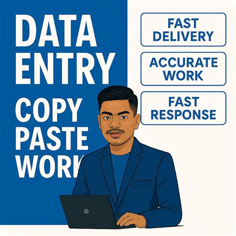 Accurate Data Entry Typing And Copy Paste Work By Mijan126 Fiverr