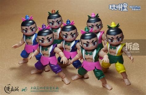 玩明堂漫应诚 葫芦娃七兄弟 人偶 And 蛤蟆精 最新进度！ 拆盒