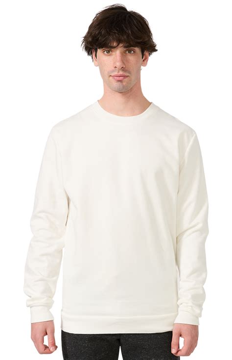 Unisex Cotton Crew Neck Sweatshirt Royal Wholesale