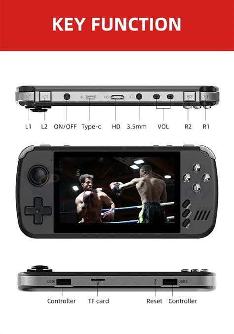 POWKIDDY X39 Pro Portable 3do Console With 4.5 Inch IPS Screen ...