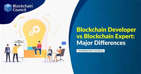 blockchain developer vs blockchain expert major differences damian