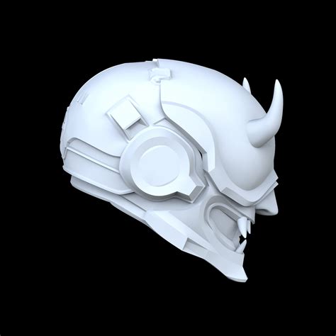 😇 Halo Infinite Yokai Samurai Wearable Helmet For 3d Printing・ 3d File For ・cults