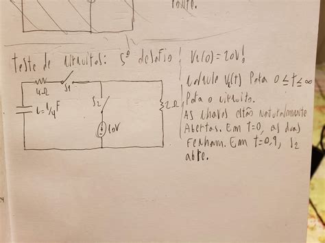 Simple RC Circuit Question How Does A Precharged Capacitor Interact With A Lower Voltage Source