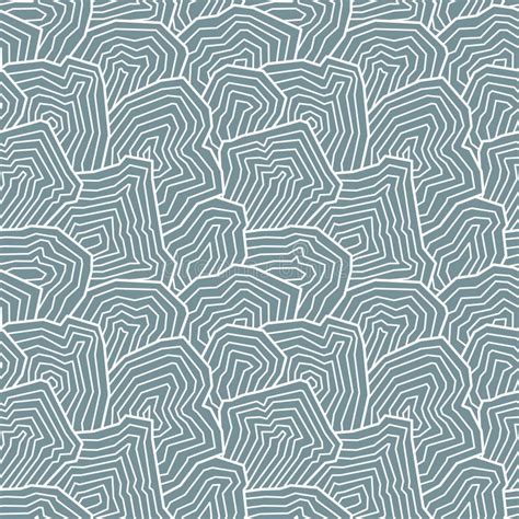 Vector Seamless Pattern Stylish Mosaic Texture Hand Drawn Linear Background With Structure Of
