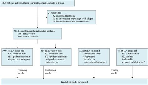 Flowchart For The Development And Validation Of Predictive Model