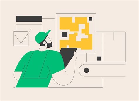 Le Code Qr Est Un Concept Abstrait Une Illustration Vectorielle Un Générateur Qr En Ligne Un