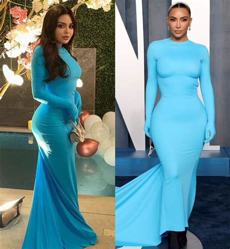 رهف القحطاني تستعرض جسدها بإطلالة لكيم كارداشيان ما علاقة بالنسياغا