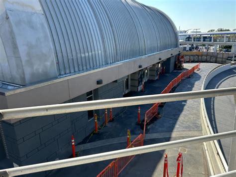 Tron Lightcycle Run Testing With Dummies As Construction Continues On Walkways Disney By Mark